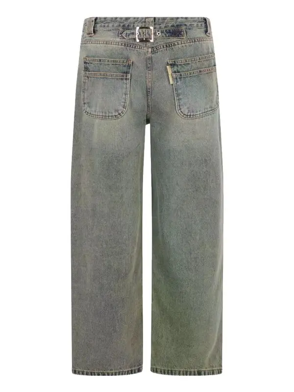 META CAMPANIA COLLECTIVE Milton Panelled Straight-leg Jeans - Blue