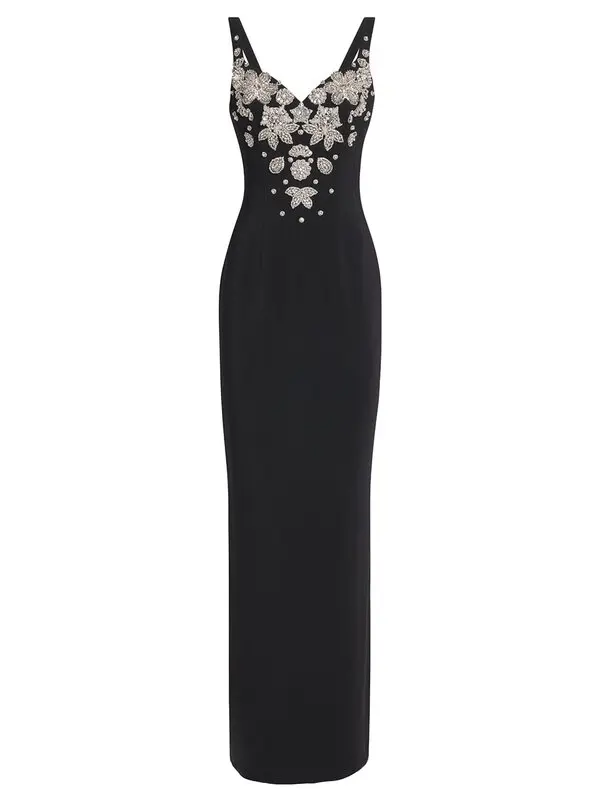 Zuhair Murad Embellished Maxi Gown - Black