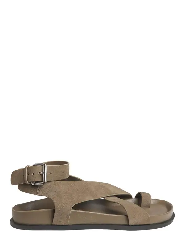 A.emery Jalen Suede Sandals - Green