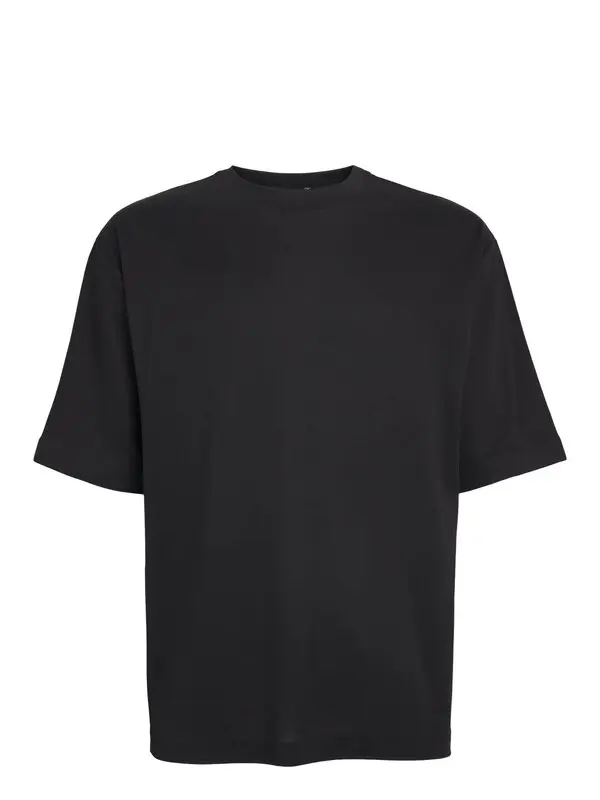 Jacquemus Cotton Rond Carré T-shirt - Black