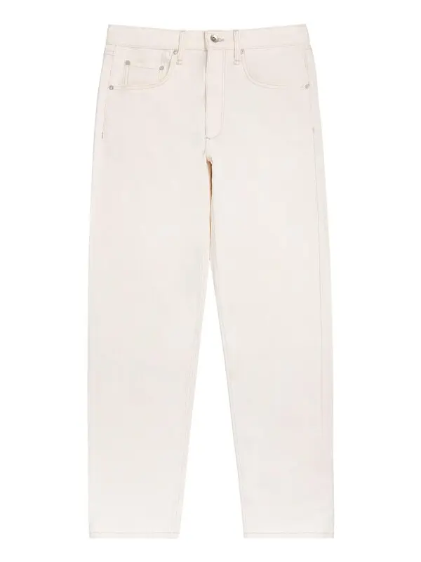 Rag & Bone Fit 4 Straight Leg Jeans - White