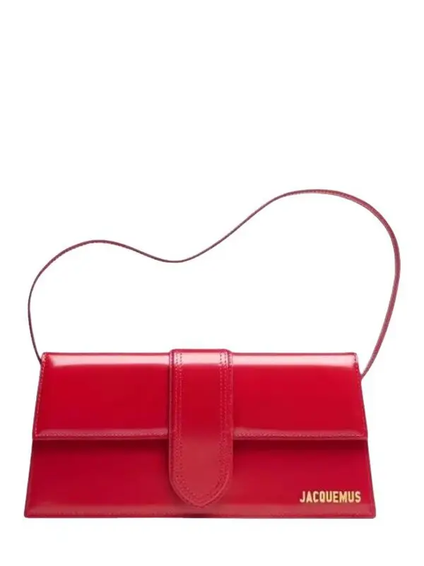 Jacquemus Le Bambino Long Flap Shoulder Bag - Red