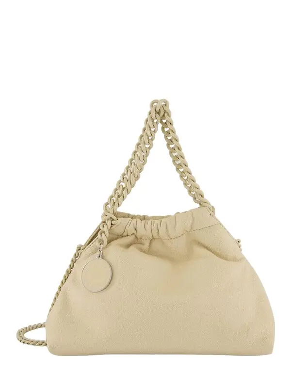 Stella McCartney Falabella Mini Drawstring Handbag - Gold
