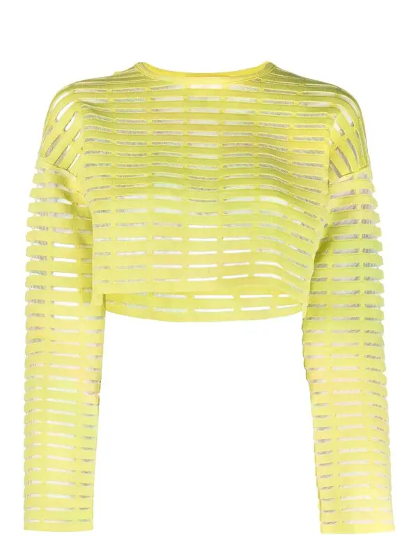 GENNY Iconic Cropped Top - Green