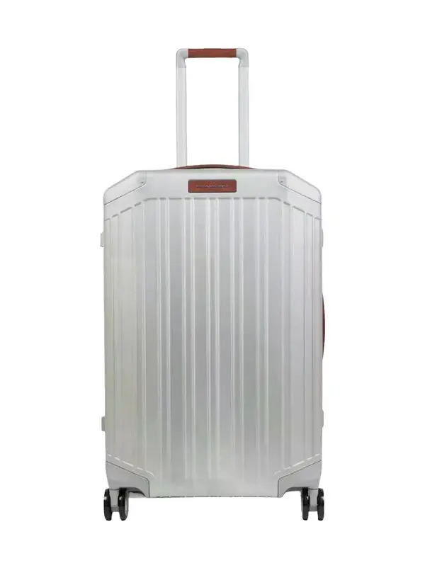 PIQUADRO Four Wheel Suitcase - Silver