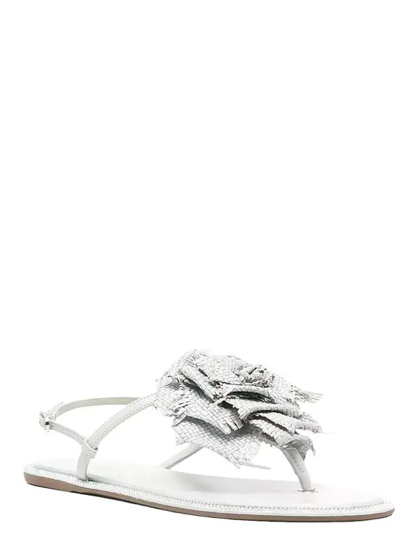 LE SILLA Rose Slingback Sandals - Silver