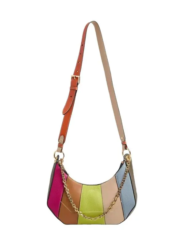 LANCEL Croisette Leather Shoulder Bag - Pink