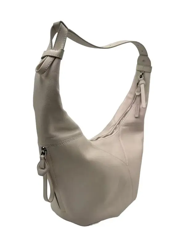BONASTRE Leather Shoulder Bag - Neutrals