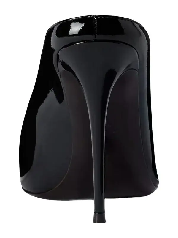 GIUSEPPE ZANOTTI 90mm Intriigo Cluedo Open-toe Sandals - Black