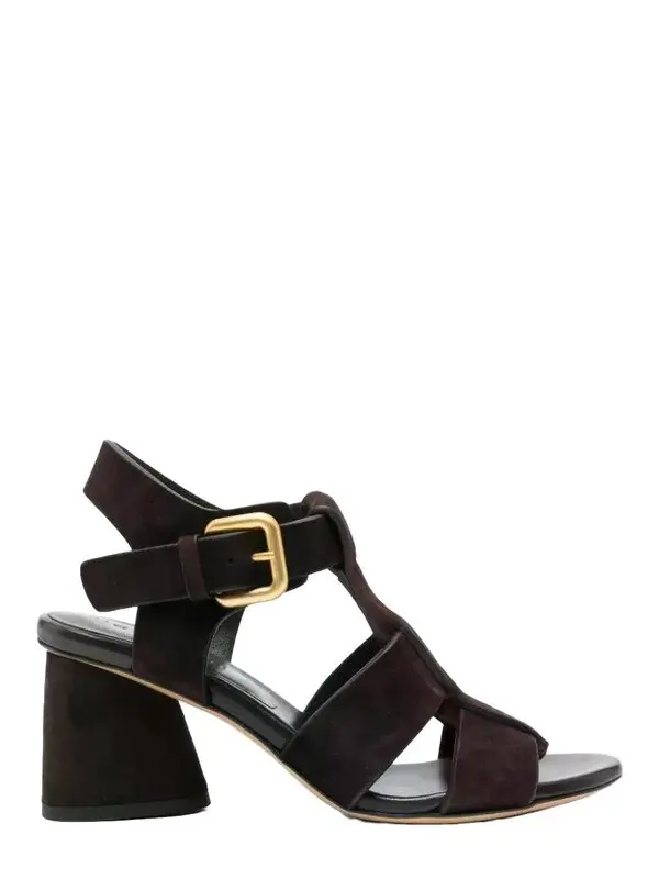 MARA BINI Strappy Heeled Sandals - Brown