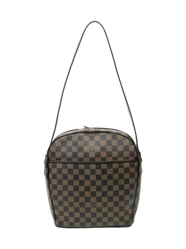 LOUIS VUITTON Damier Ebene Ipanema Gm Shoulder Bag - Brown