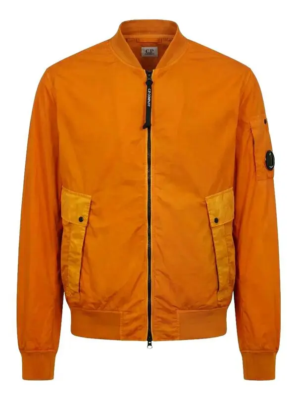 C.P. COMPANY Lens Detail Bomber Jacket - Orange