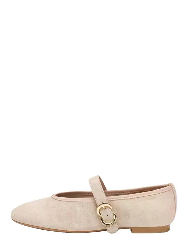 FRAU Suede Ballet Flats - Neutrals