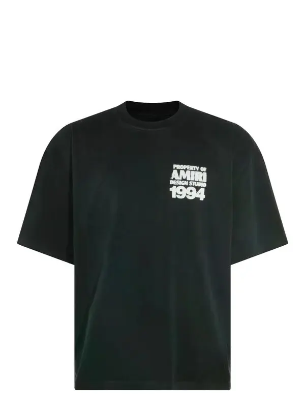 Amiri Logo-print T-shirt - Black