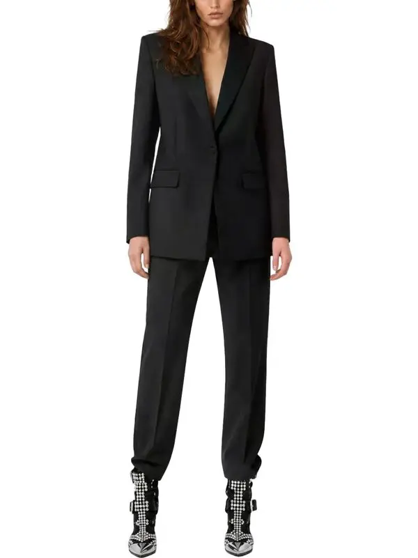 Philipp Plein Boyfriend-fit Blazer - Black