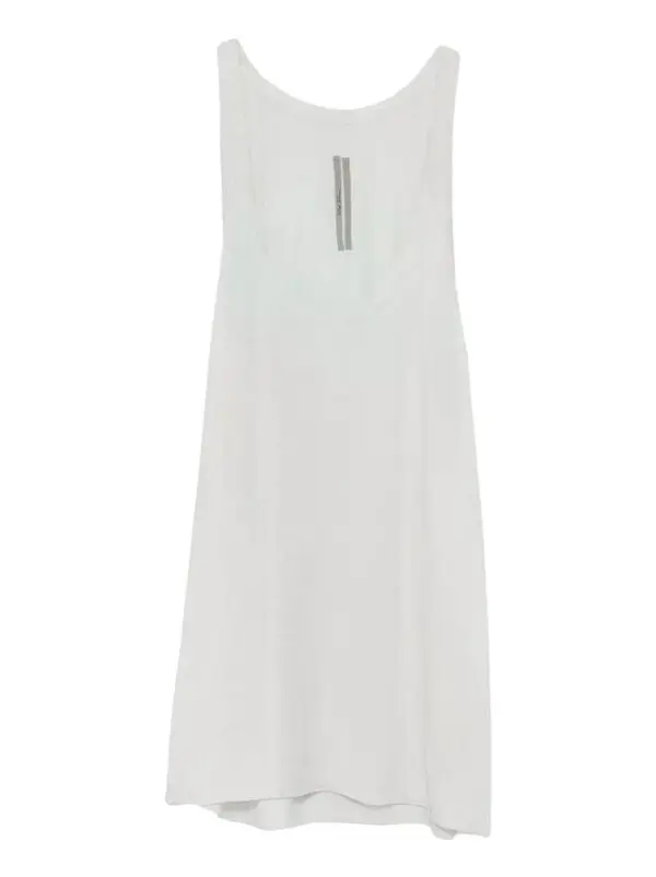 Rick Owens Scoop-neck Ribbed Vest - Neutrals