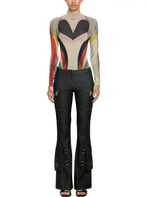 Off-White Colour-block T-shirt - Neutrals