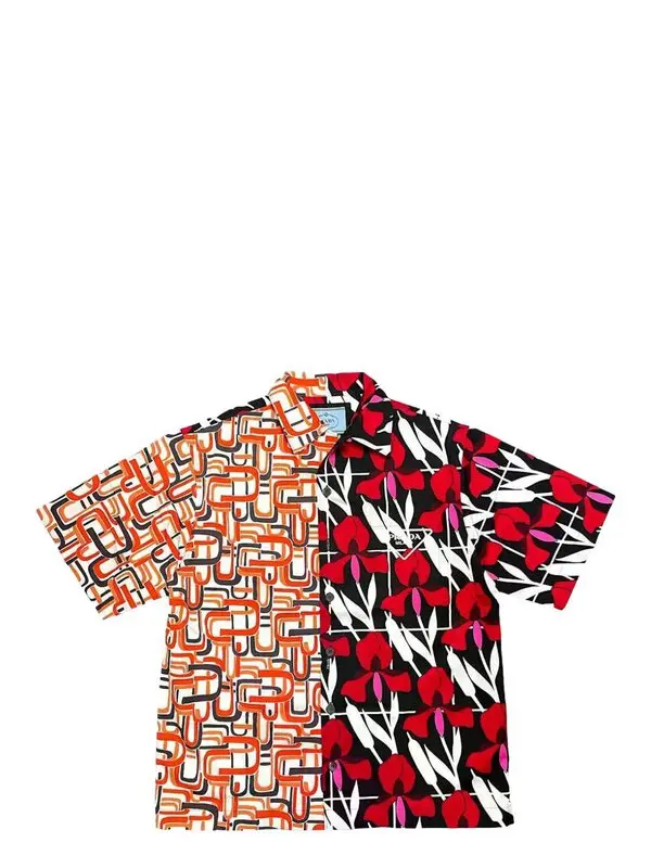 Prada Printed Shirt - Red