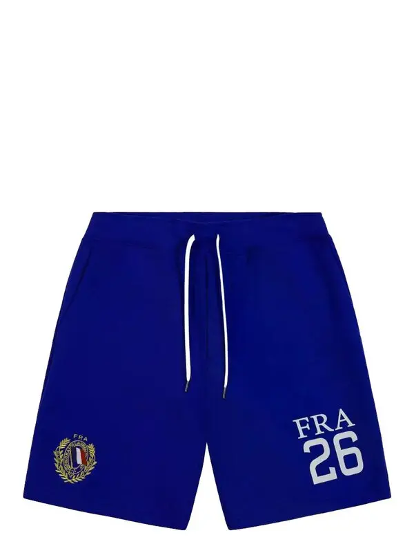 Polo Ralph Lauren France Double-knit Shorts - Blue