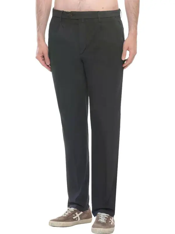 BRIGLIA 1949 Tailored Trousers With Pleated Detail - Blue