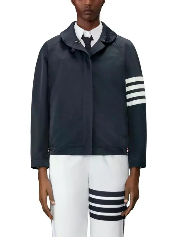 Thom Browne 4-bar Raglan Sleeve Jacket - Blue