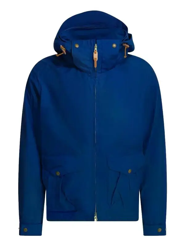 CECCARELLI Hooded Zip-up Jacket - Blue