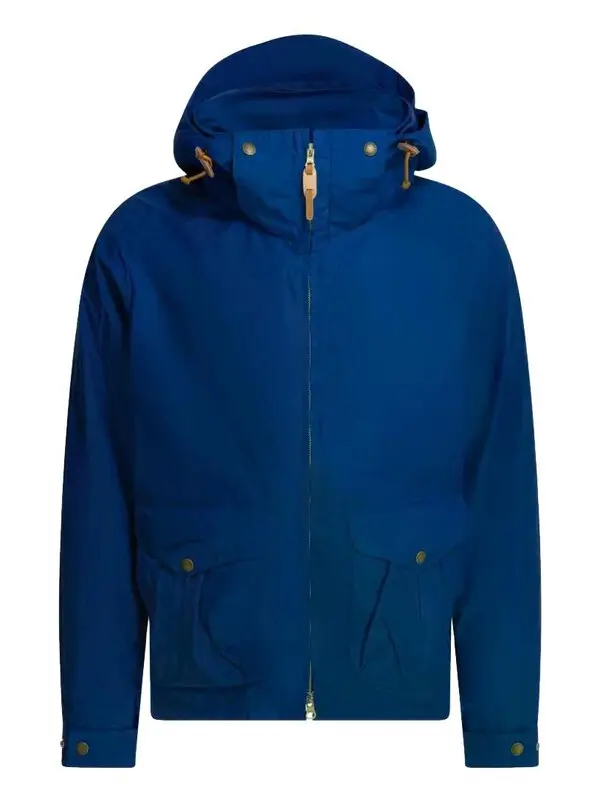 CECCARELLI Hooded Zip-up Jacket - Blue