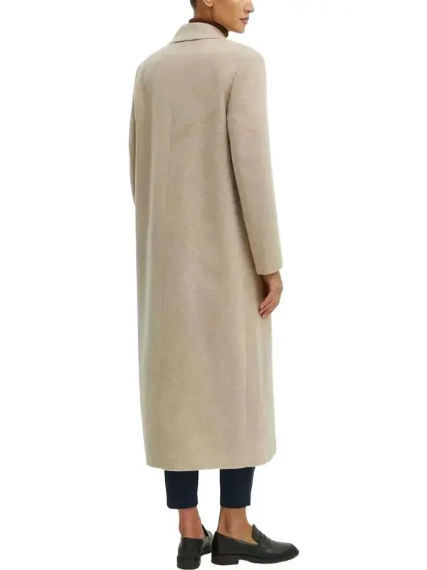 Liviana Conti Double-breasted Wool Coat - Neutrals