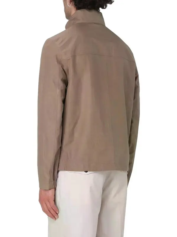 Brunello Cucinelli Zip-up High-neck Jacket - Neutrals