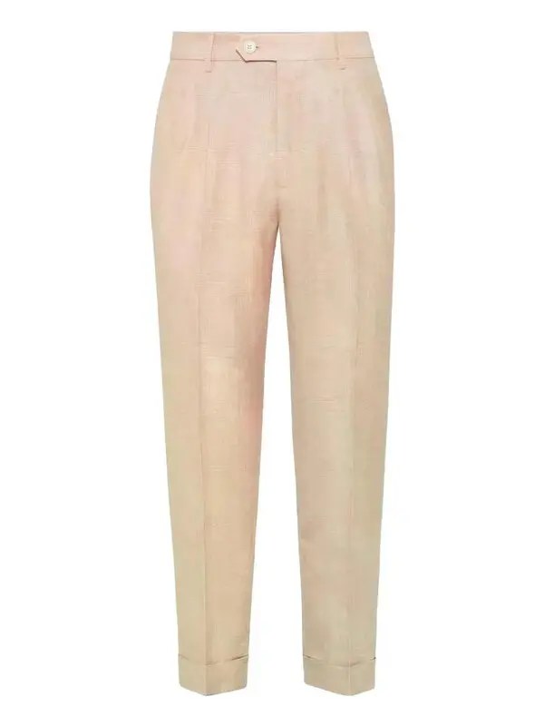 Brunello Cucinelli Pleated Trousers - Neutrals