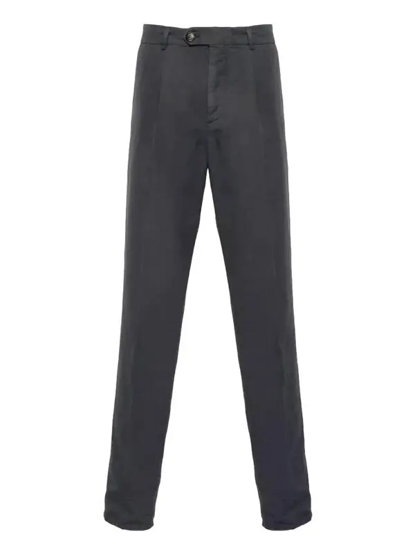 Brunello Cucinelli Pleated Tailored Trousers - Grey