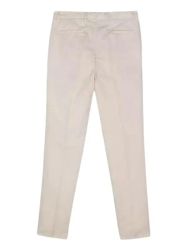 Brunello Cucinelli Pleated Pressed-crease Trousers - Neutrals