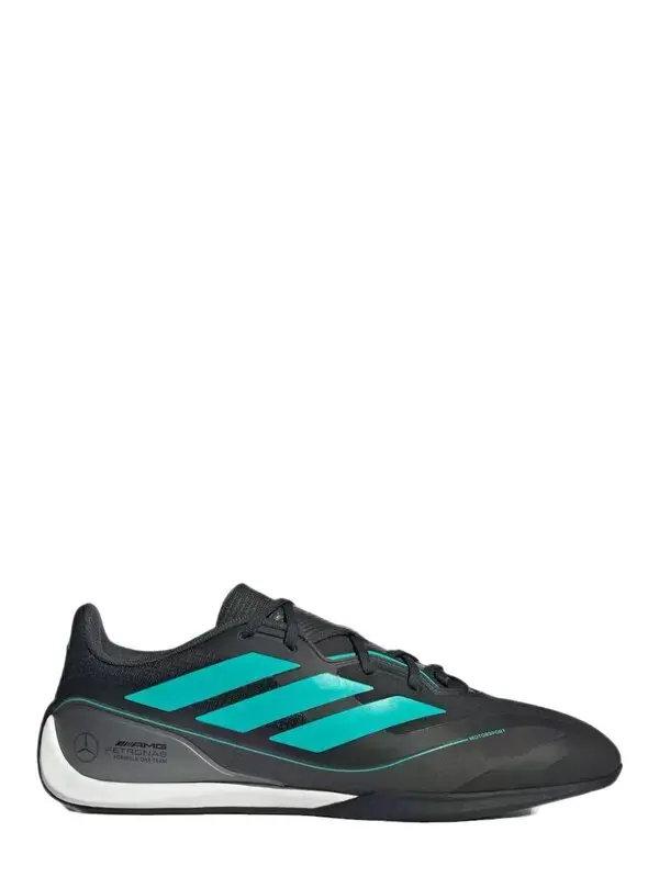 Adidas Mercedes-amg Petronas Logo Print Sneakers - Black