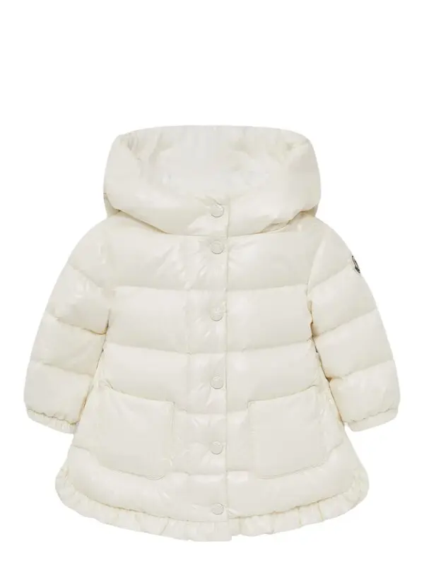 Moncler Padded Coat - White