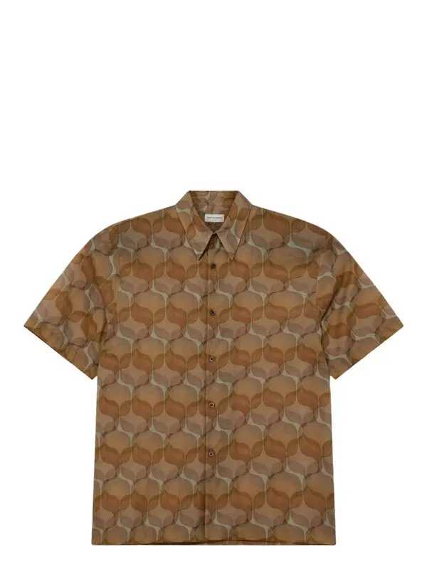 Dries Van Noten Short-sleeved Shirt - Beige