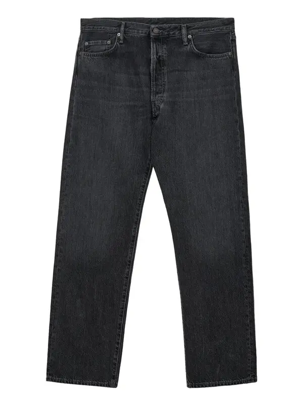Acne Studios Straight Leg Jeans - Black
