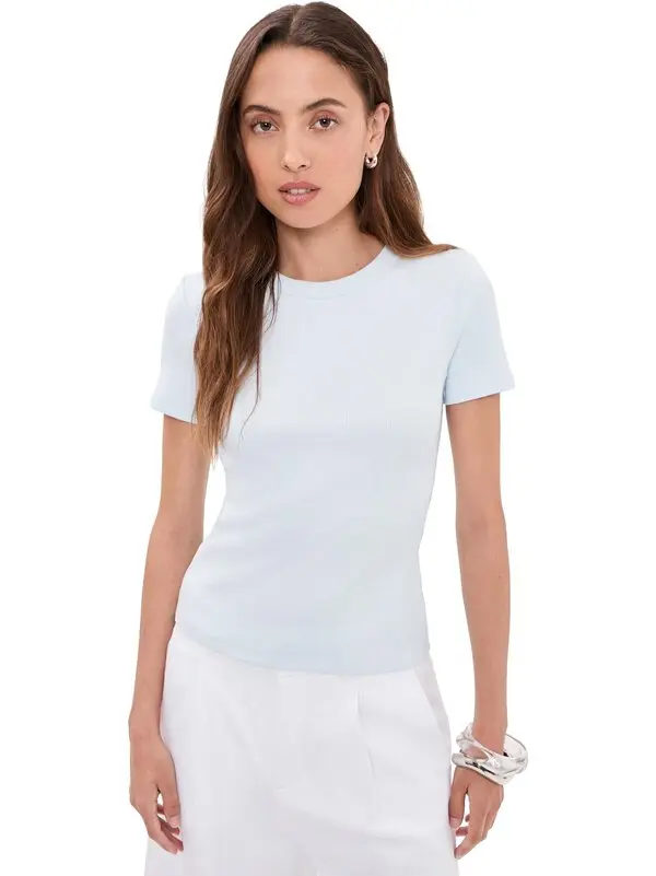 Veronica Beard Pruitt Tee - River Mist