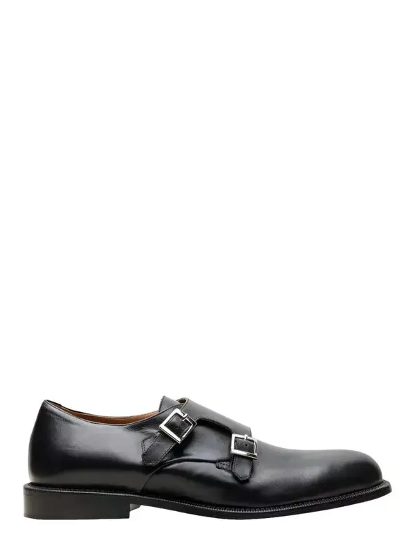 CHUCKIES Monk Strap Shoes - Black