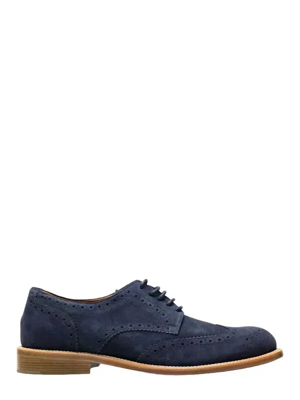 CHUCKIES Suede Brogues - Blue