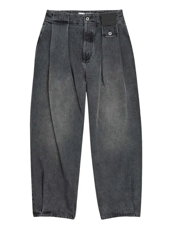 Loewe Relaxed Straight-leg Jeans - Black