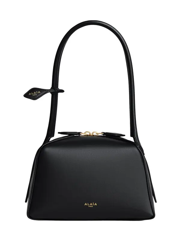 Alaïa Le Bouledogue Small Shoulder Bag - Black