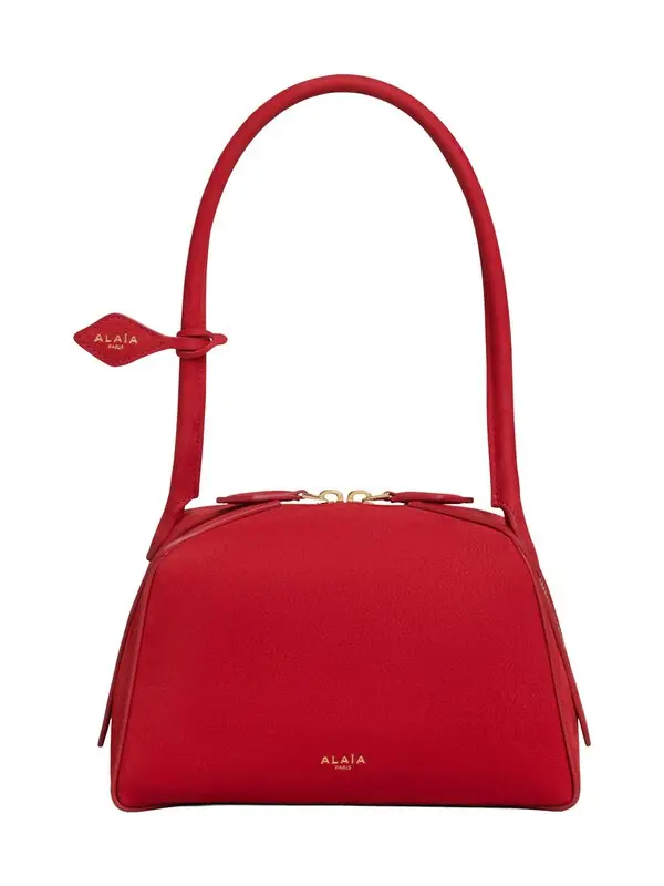 Alaïa Le Bouledogue Small Shoulder Bag - Red