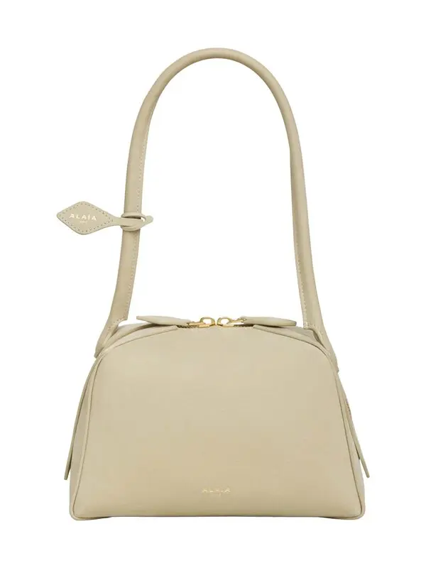 Alaïa Le Bouledogue Small Leather Shoulder Bag - Green