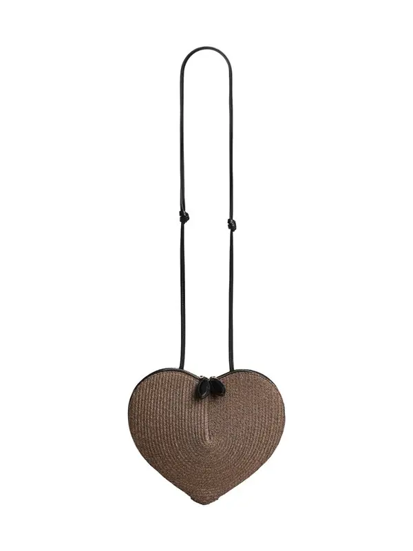 Alaïa Le Coeur Shoulder Bag - Brown