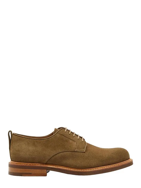 Church's Pentire 2.0 Suede Derby Shoes - Dark Brown