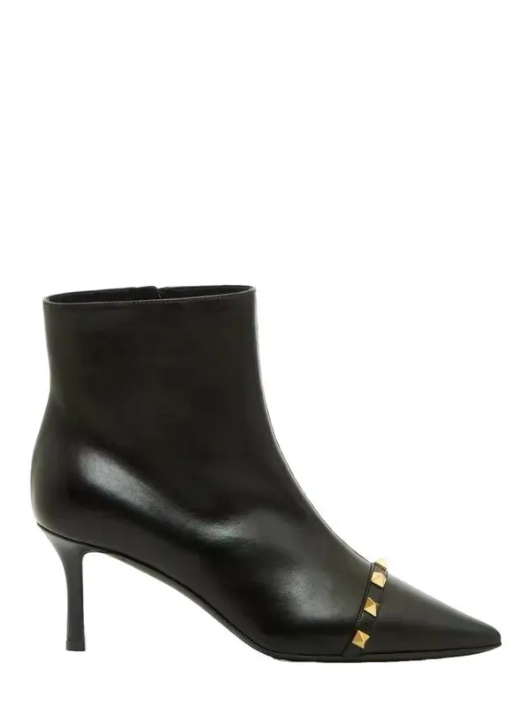Valentino Garavani Rockstud Kidskin Boots - Black