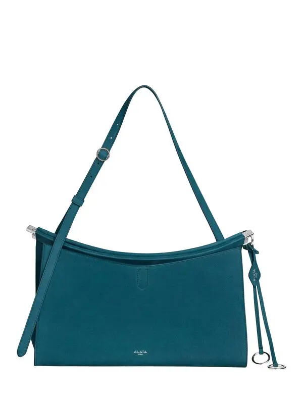 Alaïa Le Click Pocket 35 Shoulder Bag - Grey