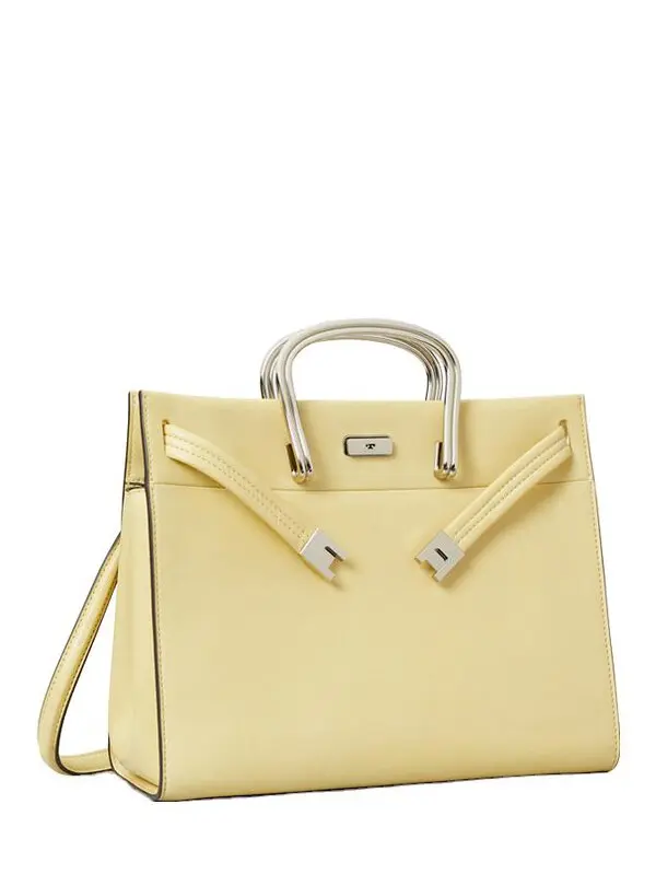 Tory Burch Soft Lee Radziwill Bag - Soft Yellow