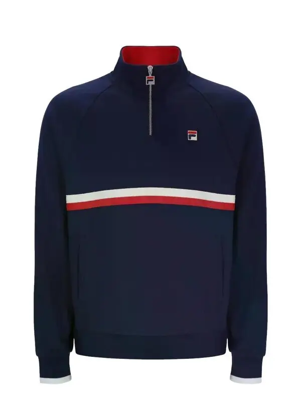 FILA Rolando Logo Patch Sweatshirt - Blue