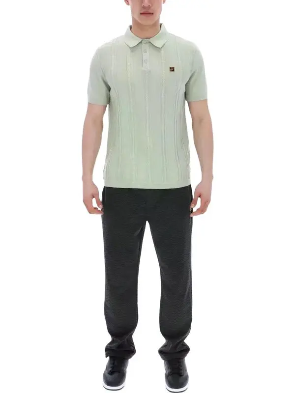FILA Barns Cotton Polo Shirt - Green